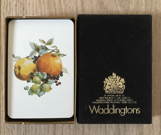 VINTAGE PACK OF Waddingtons plastic coated playing cards - Various ...
