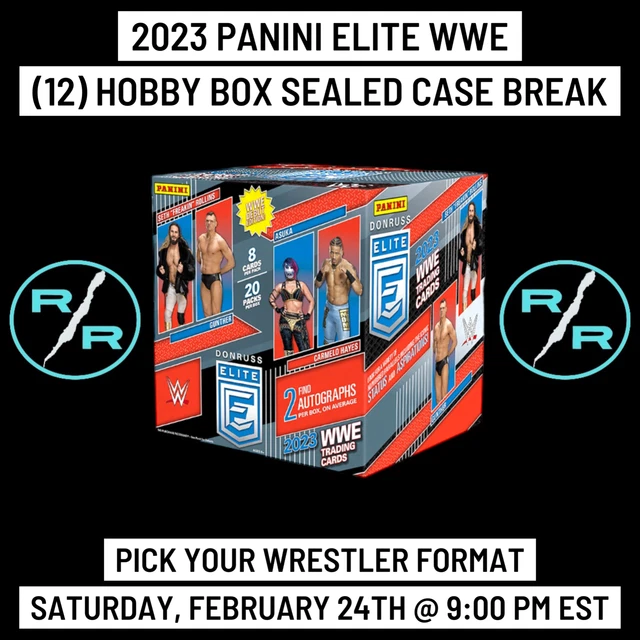 SHERRI MARTEL - 2023 Panini Elite WWE 12 Hobby Box 1 Case Break EUR 2 ...