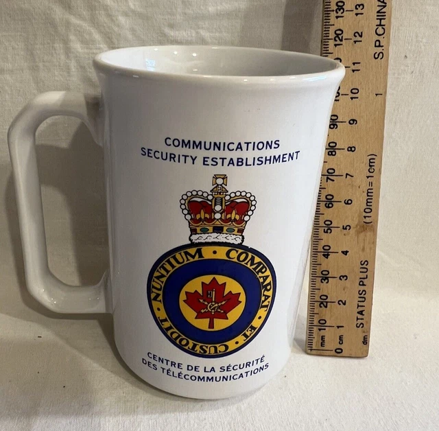 VINTAGE COMMUNICATIONS SECURITY Establishment Mug Police Military ...