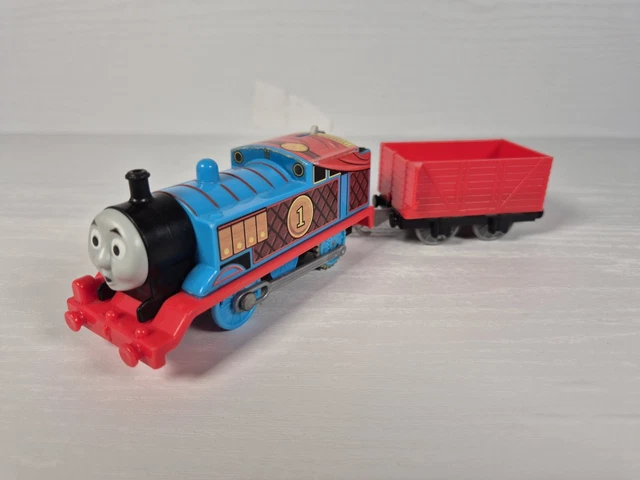 TRACKMASTER THOMAS THE Tank Engine Motorised Train And Truck Tested And ...