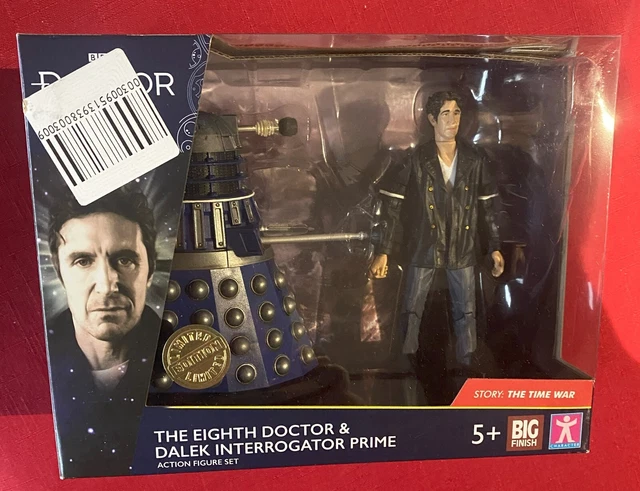 THE 8TH DOCTOR & Dalek Interrogator Prime 5" Figure Set B&M BNIB £24.00 ...
