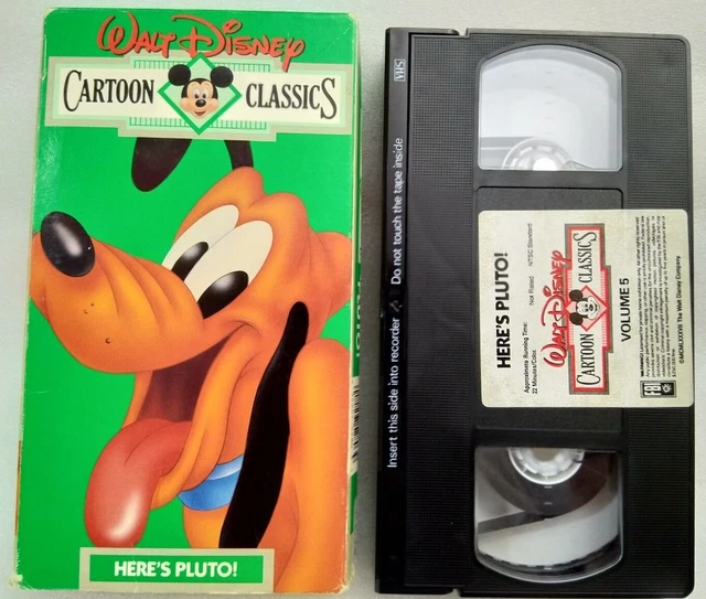 VHS WALT DISNEY Cartoon Classics - Vol. 5 - Heres Pluton (VHS, 1991 ...