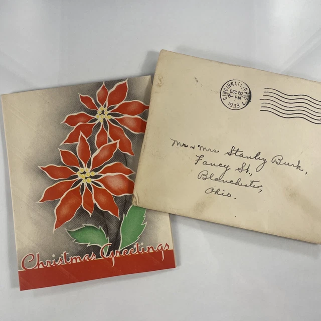 Christmas, Vintage Greeting Cards, Paper, Collectibles - PicClick CA