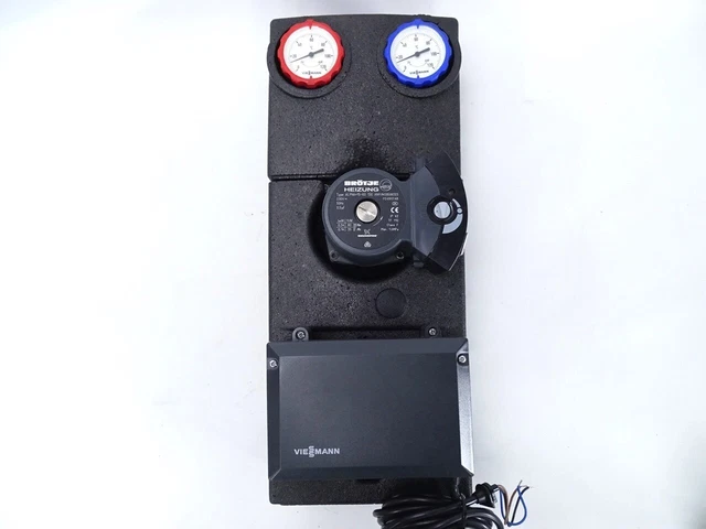 VIESSMANN PUMPENGRUPPE MODULAR Divicon 3/4" mit Mischer Grundfos Pumpe ...