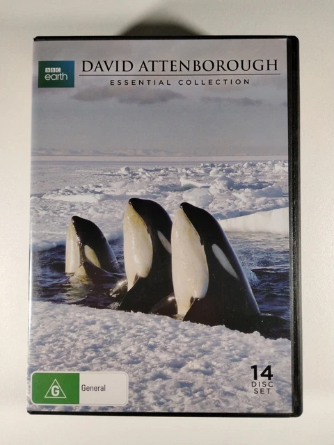 BBC EARTH DAVID Attenborough Essential Collection DVD Region 4 PAL 14 ...