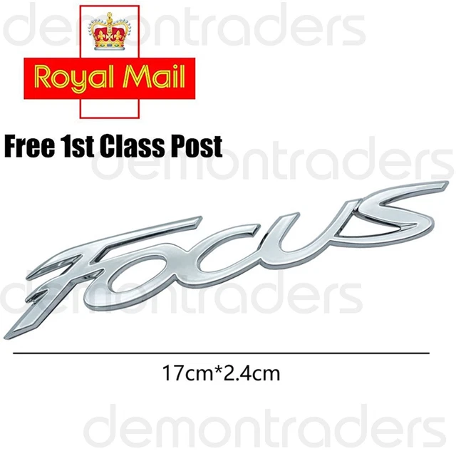 FORD FOCUS BOOT Badge Lettering Rear Emblem Mk3 2 Focus 11/17 Tdci ...