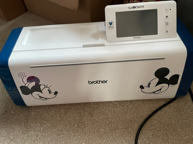 BROTHER SCAN N Cut DX Machine with Accessories SDX2200D Disney Edition ...