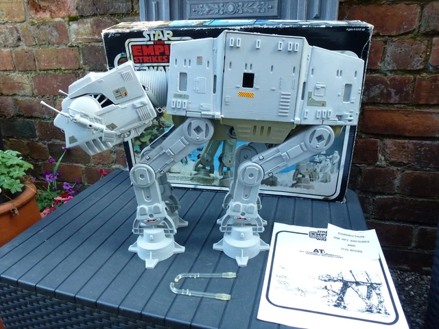 VINTAGE STAR WARS AT-AT Walker Complete and working Original chin guns ...
