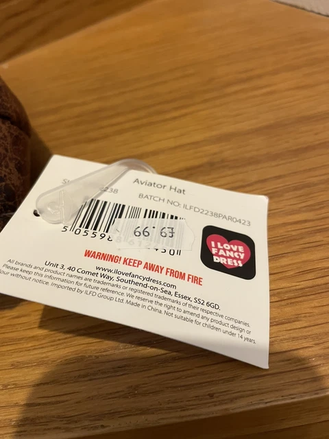 ADULT AVIATOR PILOT Hat Faux Leather Look History Fancy Dress Accessory Rrp£9.99 £4.91 - PicClick UK