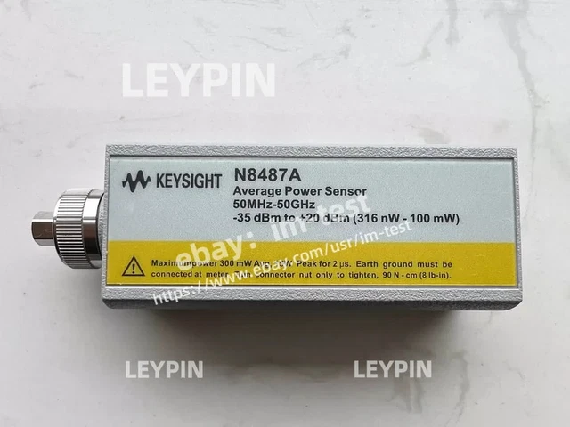 KEYSIGHT N8487A POWER Sensor, 50 MHz to 50 GHz#Im $5,731.96 - PicClick CA