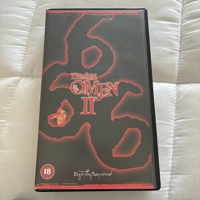 DAMIEN OMEN 2 VHS CBS FOX Small Box Release PAL £6.50 - PicClick UK