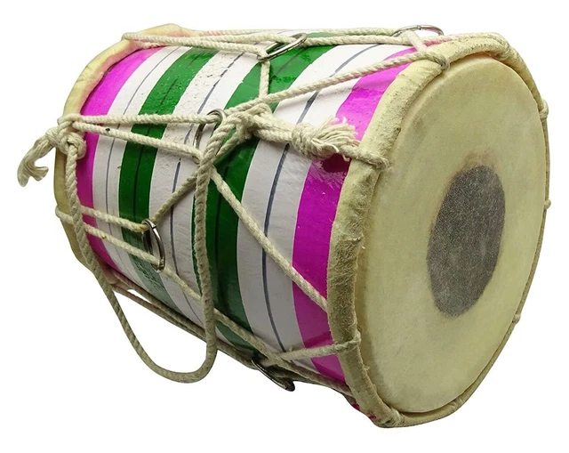 WOODEN MINI DHOLAK for Kids $72.83 - PicClick CA