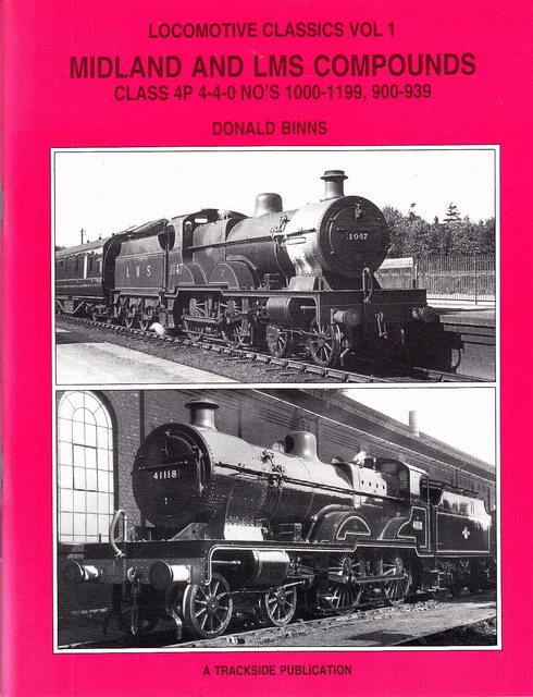 MIDLAND AND LMS Compounds Class 4P 4-4-0 No s 1000-1199, 900-939 by ...
