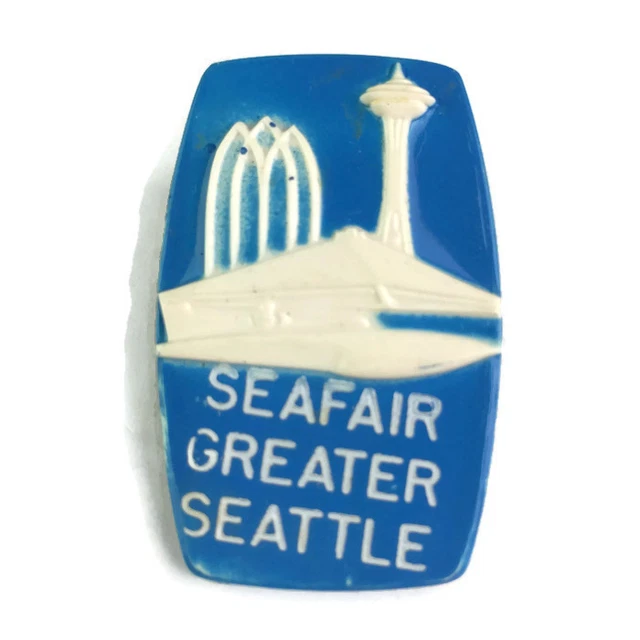 VTG 1967 SEAFAIR Boat Club Greater Seattle Hydroplane Skipper Pin Hat ...