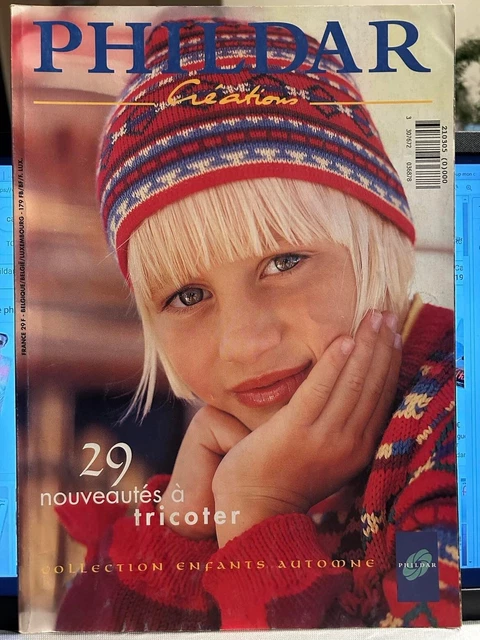 CATALOGUE ANCIEN DE Tricot Phildar Mailles N°305 Collection Enfants Automne 1998 EUR 3,00 ...