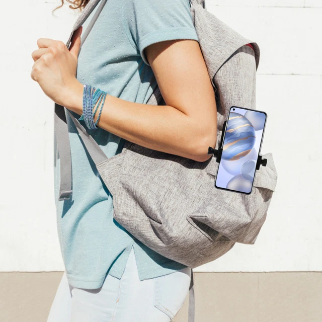 MOBILE PHONE HOLDER Backpack Clip Abs Travel Mochila Para Accessories £ ...