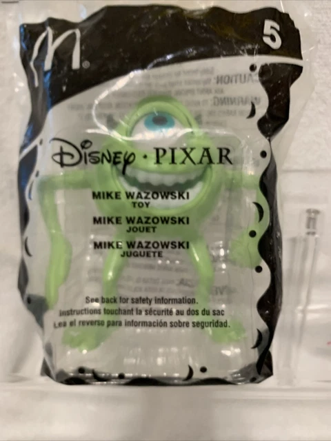 MIKE WAZOWSKI MONSTERS Inc Pixar McDonalds Happy Meal #4 Small Stuffed ...