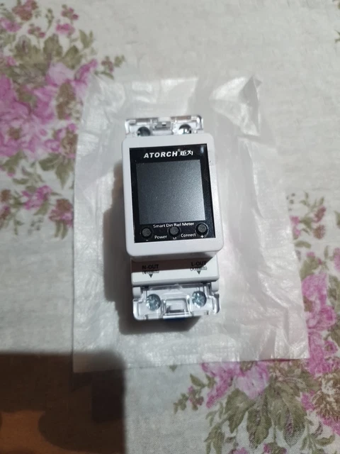ATORCH WIFI AT2P HD Colour Screen Digital Display Smart Rail Wattt-Hour ...