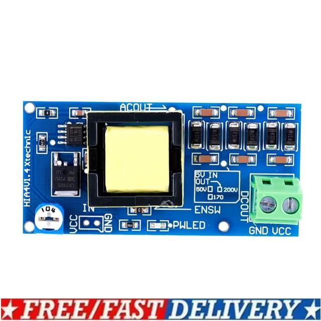 USEFUL HIGH VOLTAGE DC-DC Boost Converter Input 5V-12V DC-DC Boost ...