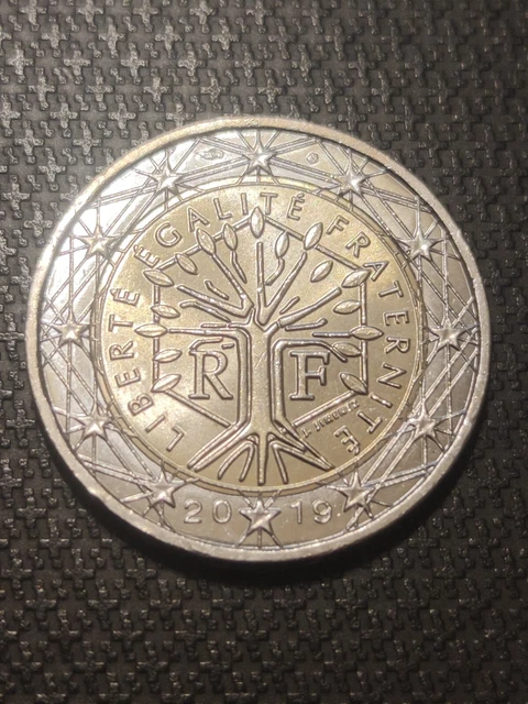 PIÈCE DE MONNAIE France 2 euro 2019 - Arbre de Vie - tranche type b EUR ...