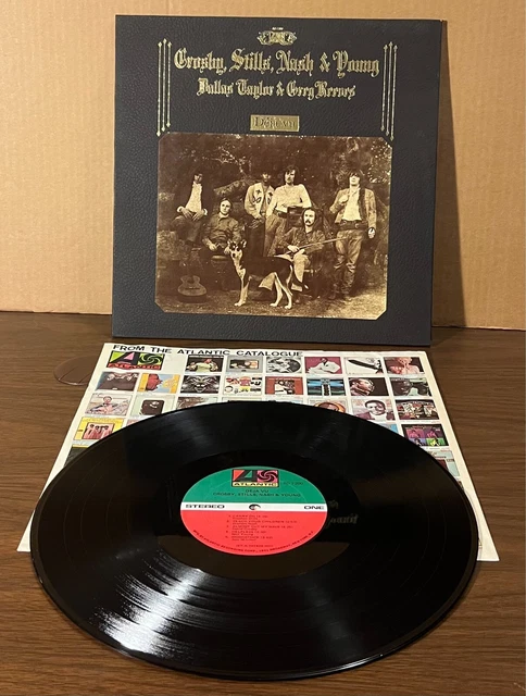 CROSBY STILLS NASH & Young- Deja Vu (LP/Record/Vinyl) SD 7200 -complete ...