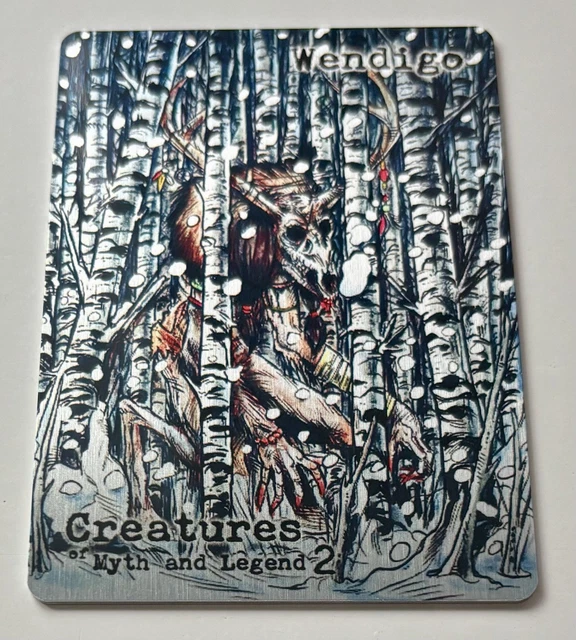 2025 PERNA STUDIOS Creatures Myth and Legend 2 Metal Chase Eddie Wagner ...