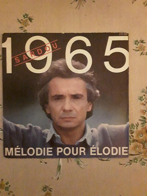 MICHEL SARDOU, 1965 / mélodie pour Elodie, SP - 45 tours EUR 4,01 ...
