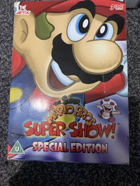 THE SUPER MARIO Bros Super-Show Special Edition Rare 3 Disc (Uk Release ...