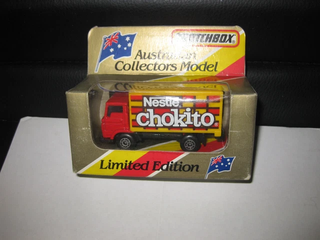 MATCHBOX AUSTRALIAN COLLECTORS Model Mb72 Delivery Truck Nestle Chokito ...