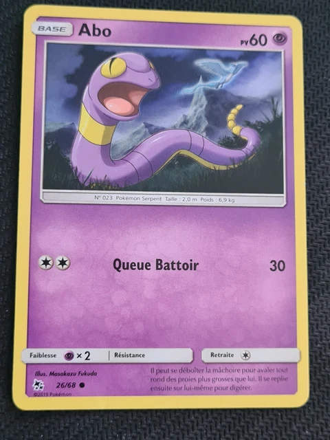 CARTE POKÉMON FRANÇAISE Abo 26/68 Destiné Occultes EUR 1,90 - PicClick FR