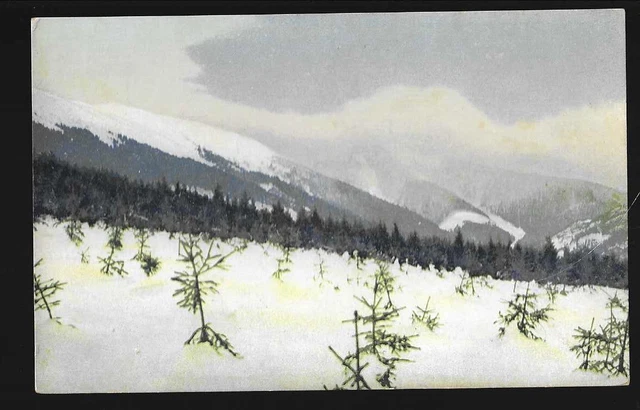 AK SCHLESIEN RIESENGEBIRGE Krkonoše Karkonosze im April -um 1910 nicht gelaufen EUR 4,95 ...