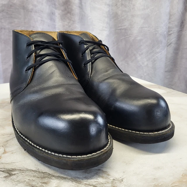 RED WING POST Man 2597 Steel Toe Wedge Chukka Boots Men's Size 12 EE ...