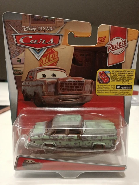 DISNEY PIXAR CARS - Andy Vaporlock + extra Rust - Cars 2- Official ...
