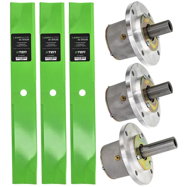 BLADE SPINDLE KIT for Exmark Metro Viking Hydro 1-402006 1-302030 52 ...