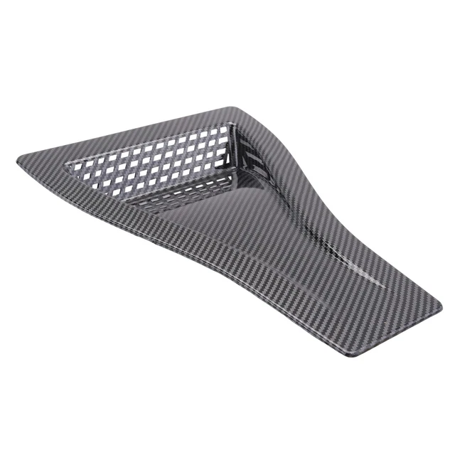 HOOD VENT BONNET Vent Hood Louvers Air Intake Cover Air Scoop Car ...