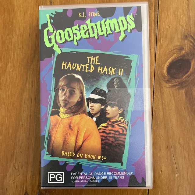 GOOSEBUMPS THE HAUNTED Mask 2 II VHS movie RL Stine 1998 Video Series ...