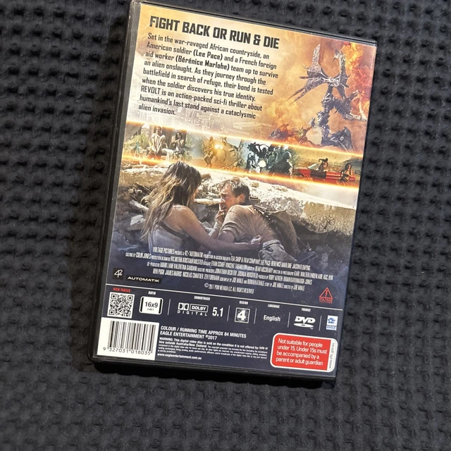 REVOLT DVD LEE Pace Berenice Marlohe Sci Fi Adventure Region 4 Joe ...