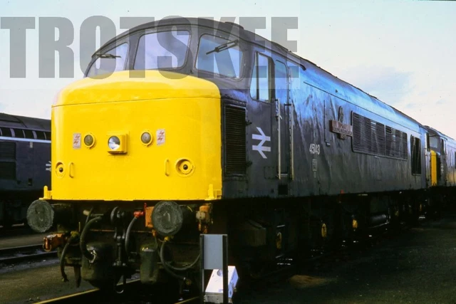 35MM SLIDE BR British Railways Diesel Loco Class 45 45143 1985 Toton ...