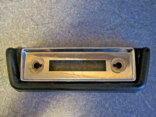 CLASSIC CAR RADIO Fascia Cover and Plate £12.00 - PicClick UK