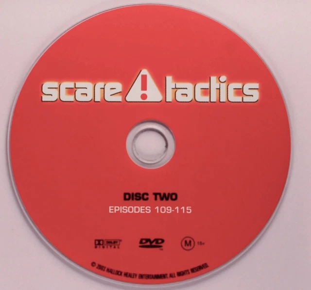 SCARE TACTICS : Season 1 - Disc 2 & 3 (DVD, 2003) - Discs Only $9.99 ...