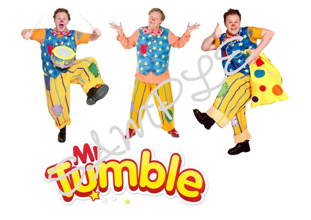 MR TUMBLE CBEEBIES Themed Edible Icing Sheet A4 Cake Toppers £5.50 ...