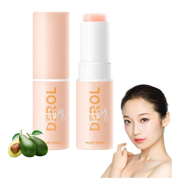DEROL SILKY SMOOTH Collagen Multi Moisturizing Balm Stick Bounce Anti ...