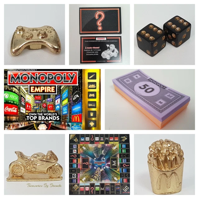 MONOPOLY EMPIRE GAME REPLACEMENT PIECES PARTS ONLY - YOU PICK $19.94 ...