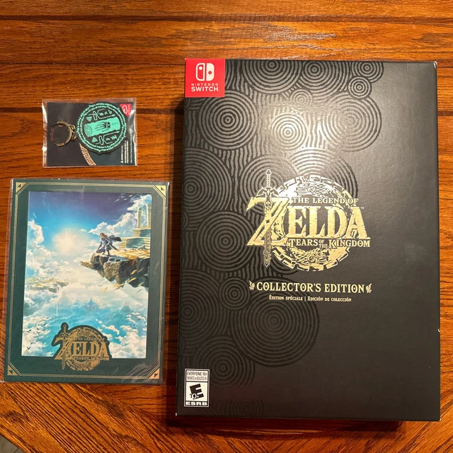 THE LEGEND OF Zelda: Tears Of The Kingdom Collectors Edition ART BOOK ONLY £86.41 - PicClick UK