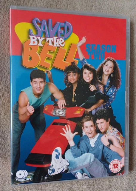 SAVED BY THE BELL complete season 2. Series Two. region 2 uk DVD Box ...