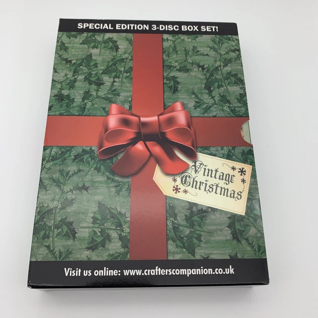 VINTAGE CHRISTMAS - Special Edition - 3 Disc CD Rom Box Set - Crafters ...