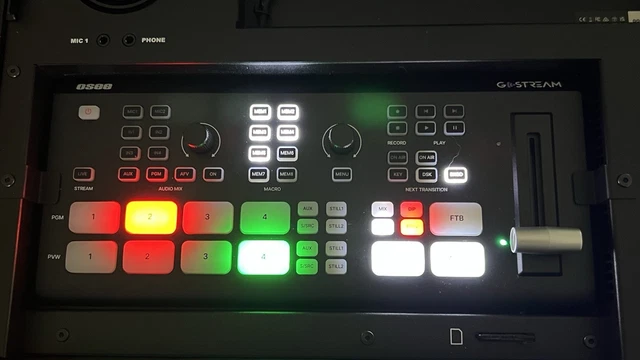 OSEE GOSTREAM DECK All in One Pro Live Streaming Multi Camera Video ...