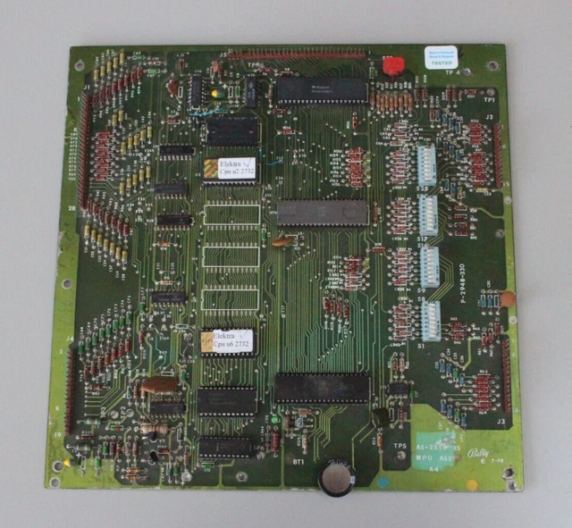 BALLY PINBALL MACHINE Mpu / Cpu Board As-2518-35 £105.00 - PicClick UK