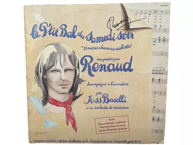 AUTOGRAPHE RENAUD DISQUE Original 33 Tours EUR 120,00 - PicClick FR