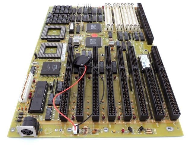 GIGABYTE GA-486QA VINTAGE PGA168 486 Motherboard ETEQ Mainboard B-Ware ...
